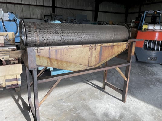 Chip separator, 6' barrell length, 15" barrell opening, 12" flight ...