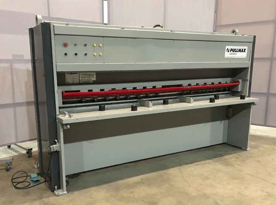 1/4" x 10' Pullmax #E-23D, hydraulic shear, 15 HP, 3-phase, motorized ...