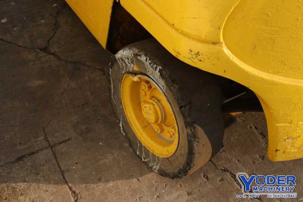 8000 lb. Caterpillar #GP40K, propane forklift, 173" lift height ...