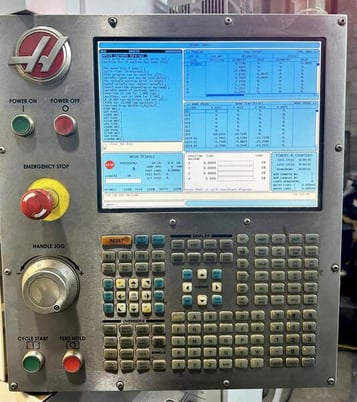 Haas #EC-400, 15.75" pallets, 20" X, 20" Y, 20" Z, 8100 RPM, Cat 40,24 automatic tool changer ...