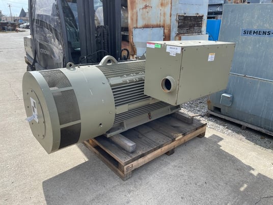 600 HP 1785 RPM General Electric, Frame 5013S, TEFC, 2300/4000 Volts (2 ...