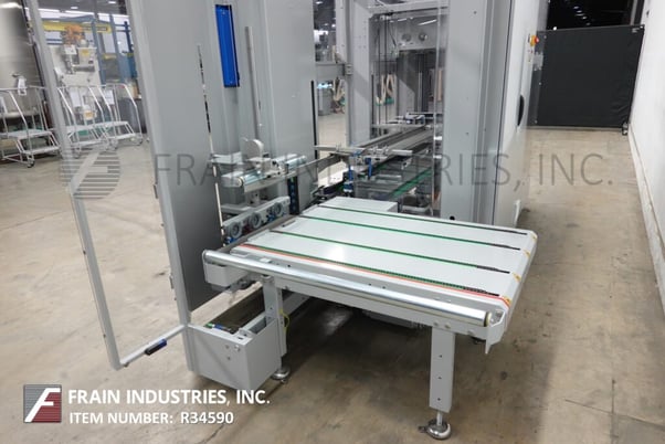 Pattyn Packaging Line #Ceflex-41RTL, automatic, case erector, bottom ...
