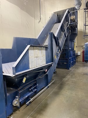 American Pulverizer Co. #VSP4, pulverizer, 100 HP, 6 pitch steek belt ...