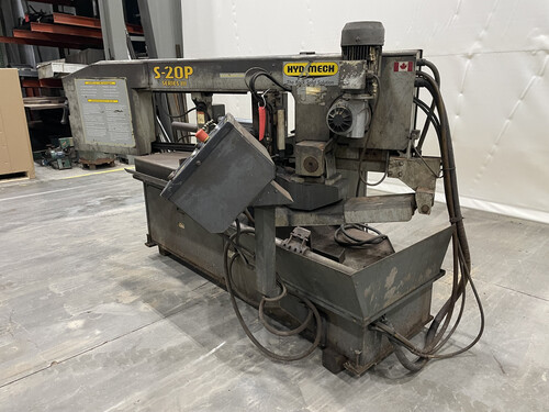 13" x 18" Hyd-Mech #S20P Series III, horizontal saw, 13' 6" x 1" blade ...