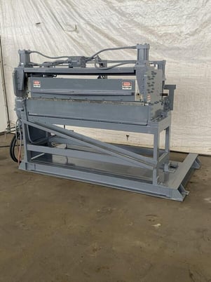 .08" x 72" Paxson, crop shear, entry driven edge guides & pinch rolls ...