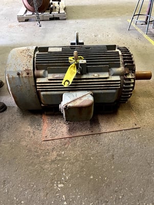 150 HP 1200 RPM General Electric, Frame 447T, TEFC, 460 Volts For Sale ...