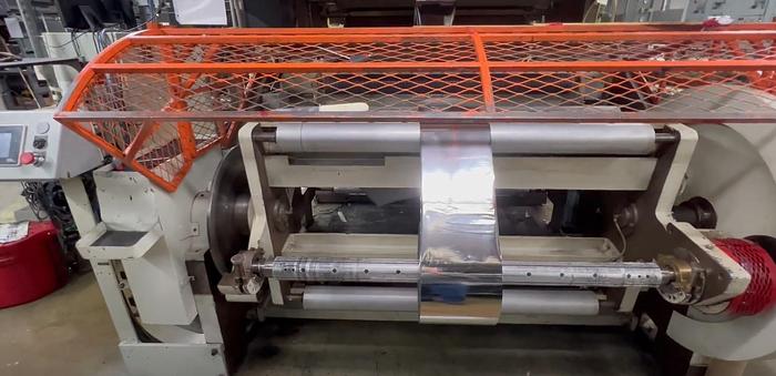 6 Color Flexo Press, Kidder #660, with Corona treater, 45" web width ...