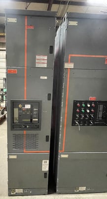 3000 Amps, Square D #QED switchboard sections 480 Volts 3P3W with ...