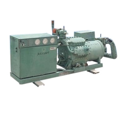 York JS73D3A-S46-50S, Bare 8-Cylinder Reciprocating Compressor, Semi ...