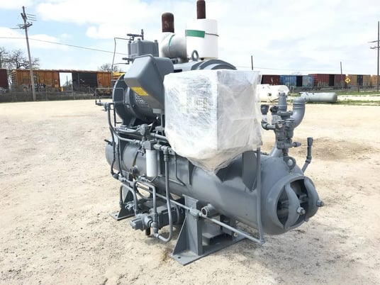 200 HP FES 16S, Rotary Screw Compressor Package, 230/460 V, 1996 for ...