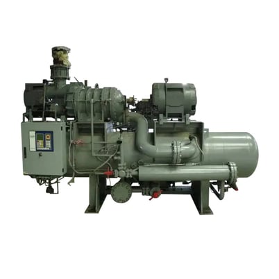 200 HP FES 550-B/2516, Rotary Screw Compressor Package, 460 V, 470 psig ...