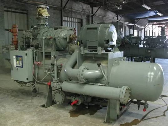 200 HP FES 550-B/2516, Rotary Screw Compressor Package, 460 V, 470 psig ...