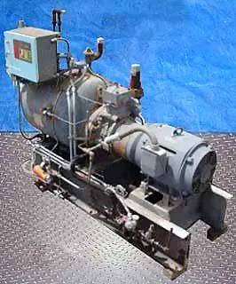 100 HP FES 64, Rotary Screw Compressor Package, 230/460 V, 300 psi ...