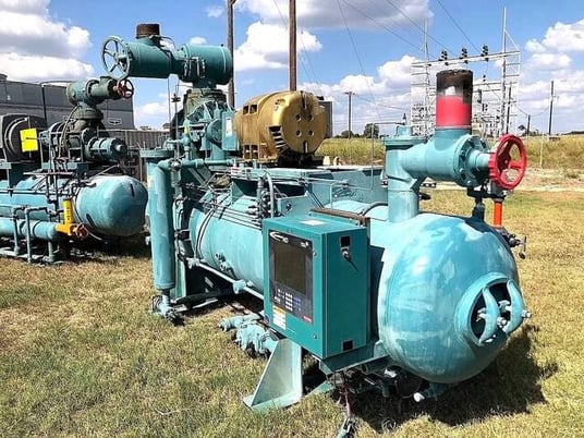 200 HP Frick RWB-II-270B, Rotary Screw Compressor Package, 460 V, 3600 ...