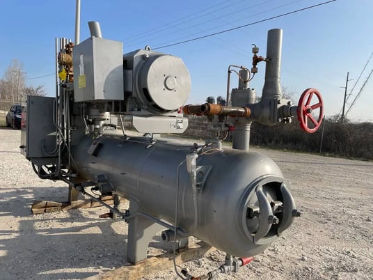 250 HP Frick RWF-134-E, Rotary Screw Compressor Package, 460 V, 300 ...