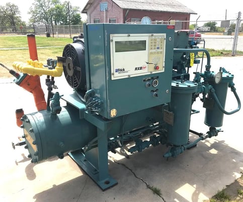100 HP Frick RXB-39, Rotary Screw Compressor Package, 208-230/460 V ...