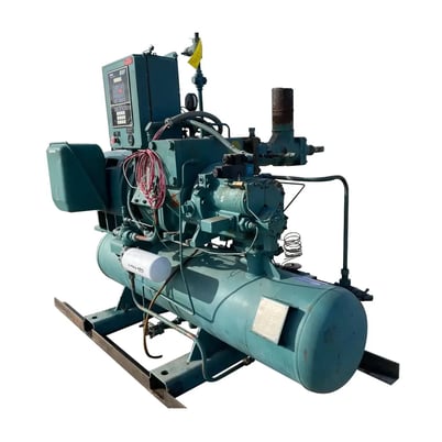 150 HP Frick RXF-50, Rotary Screw Compressor Package, 230/460 V, 3600 ...