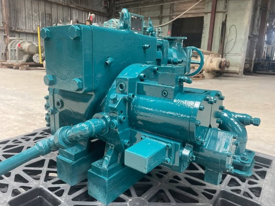 Frick XJS120S, Rotary Bare Screw Compressor, 3600 RPM, 400 psig, 2003 ...