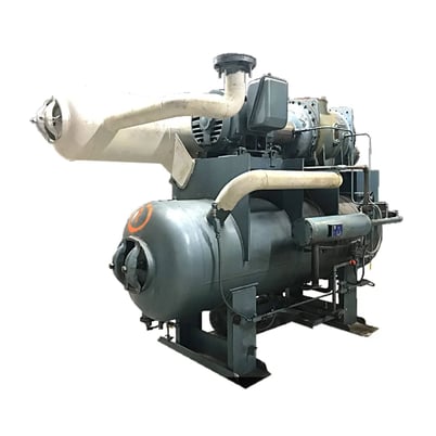 150 HP Howden WRV-255, Rotary Screw Compressor Package, 230/460 V, 300 ...