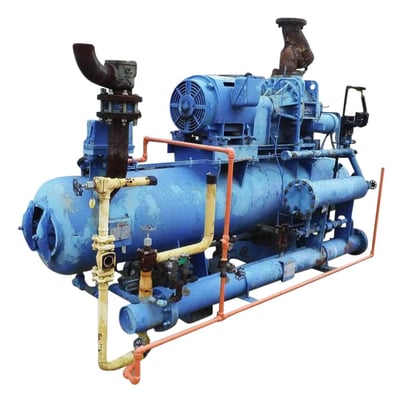 100 HP Reco RWB-100, Rotary Screw Compressor Package, 230/460 V, 4500 ...