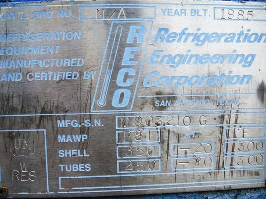 100 HP Reco RWB-100, Rotary Screw Compressor Package, 230/460 V, 4500 ...