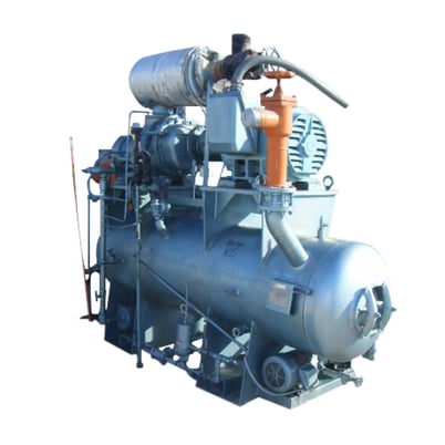 150 HP Reco WGRB-204/1.65, Rotary Screw Compressor Package, 230/460 V ...