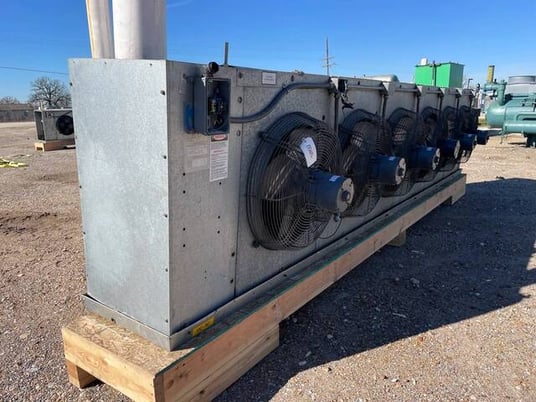 6 Fans, Krack DTX6S-1530-DXA-HGC-LH, Ammonia Evaporator Coil - 17.46TR ...