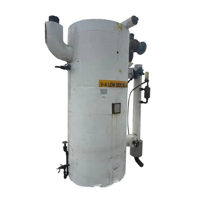 408 gallon E.L. Nickell C-3290, Vertical Ammonia Suction Trap, 40 ...