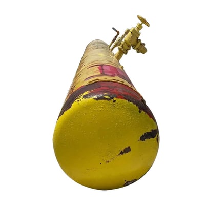 703 gallon Trick Company, Horizontal Ammonia Receiver, 30" diameter x ...