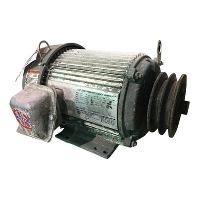 200 HP 3548 RPM Teco Westinghouse ASHE-UW0005, Frame 444TS, 221 amps ...