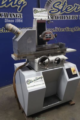 6" x 18" Harig #618, surface grinder, 7" x 5/8" x 1-1/4" wheel, 3450 ...