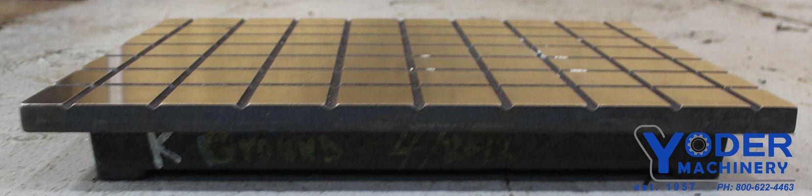 Manual lapping table, 14-1/4" x 8-1/4" x 2-1/4", #63078 for Sale ...