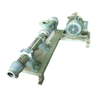 4" inlet x 2" outlet, Moyno #3M6-SSQ, Progressive Cavity Pump, 44 GPM ...