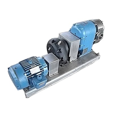 300 GPM, Tri-Clover #PRE300-4M-VC4-SL-S, Positive Displacement Pump, 10 ...