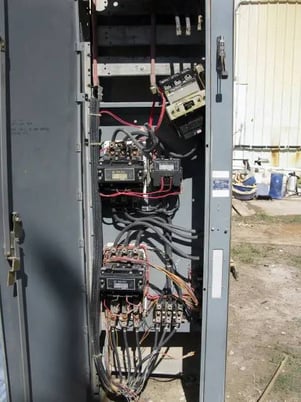 Square D, 4, WYE Delta Motor Starter, 200 HP, 460/575 Volts, 600 max. V ...