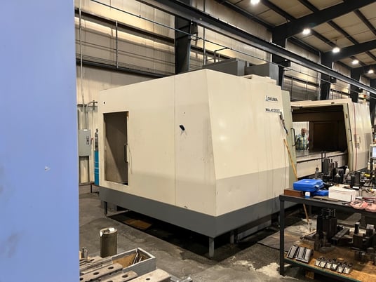 Okuma #Millac-1052VAE, OSP-P200M, 40" x120", #50,6000 RPM, thru spindle ...