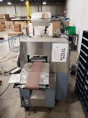 Ameripak #40, horizontal wrapper with 10' stainless steel lugged for ...