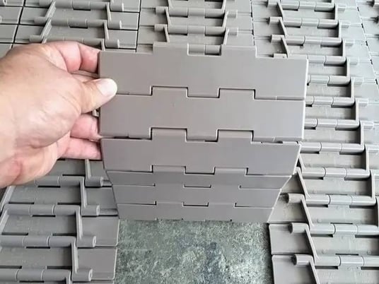 7.5" wide, Rexnord #REX 821, Unused Tabletop Conveyor Belting for Sale ...