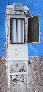 5 scfm Shick #58AJ-16, tube-veyor corporation auto-jet dust collector ...