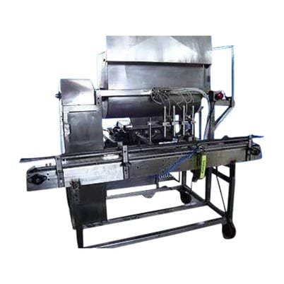 8 cu.ft. Tyson Pneumatic filler with mixer/hopper, 2-3/8" stroke, 1 ...