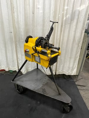 2" Northern #89134, pipe threader, oiler pump, roll around cart, 1 HP ...