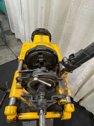 2" Northern #89134, pipe threader, oiler pump, roll around cart, 1 HP ...