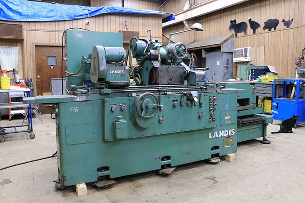 10" x 36" Landis #2R, universal cylindrical grinder, 12" dia. x 1" W x ...