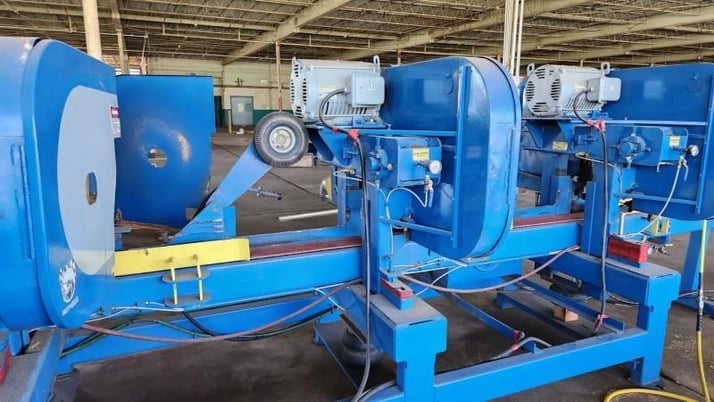 Brewco #BBBH, Resaw Band Saw, 20/5 HP, 8" diameter wheels, 6" wide x 8 ...