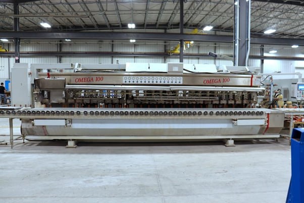 Comandulli #Omega-00-DX-8+4, Multi-Head Line Polisher, 3.4" thickness ...