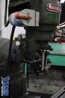 Round Tower #1-1/2, ram type vertical mill, 9" x42" table, 1 HP ...