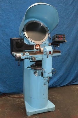 14" Jones & Lamson #PC-14A, optical comparator & measuring machine, 50X ...