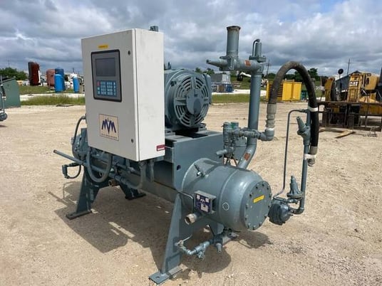 100 HP Howden #XRV127-R3, Rotary Screw Compressor Package, 460 V, M & M ...