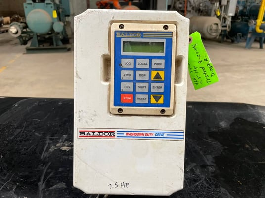 7.5 HP Baldor, ID15H407-W, Variable Frequency Drive, 460 Volts input ...