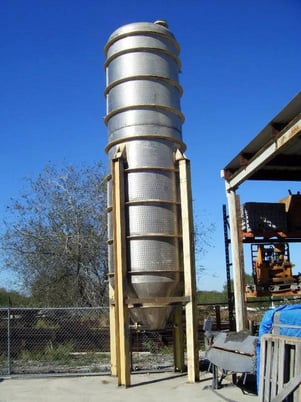 4000 gallon Paul Mueller Co., Dedert Dimpled Jacketed Vacuum Tank, 72 ...